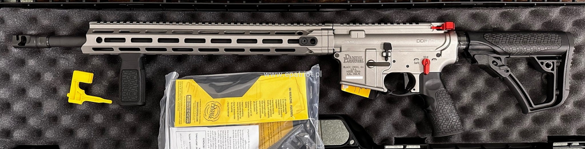 Karabinek Daniel Defense V7 PRO Metal Grey kal. 223REM